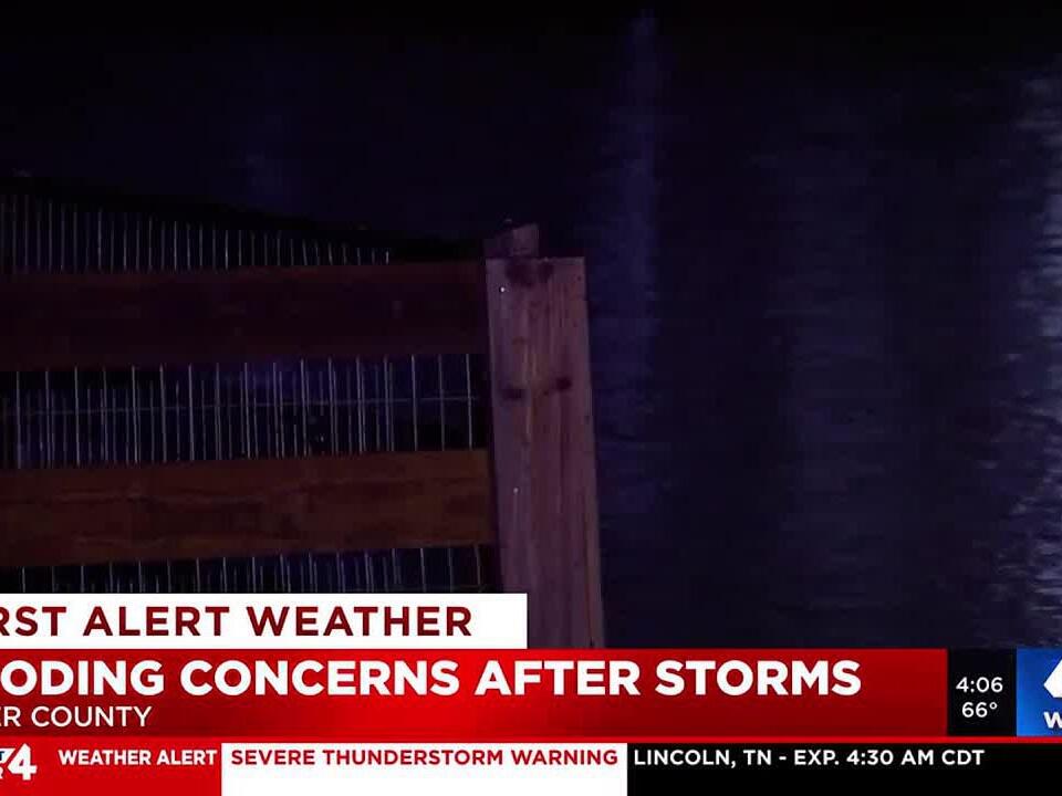 Flooding concerns after storms in Sumner County