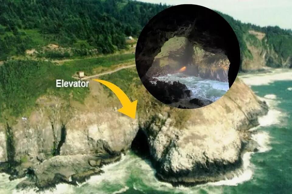Cliffside Elevator Takes Visitors Hundreds of Feet Down to Awe ...