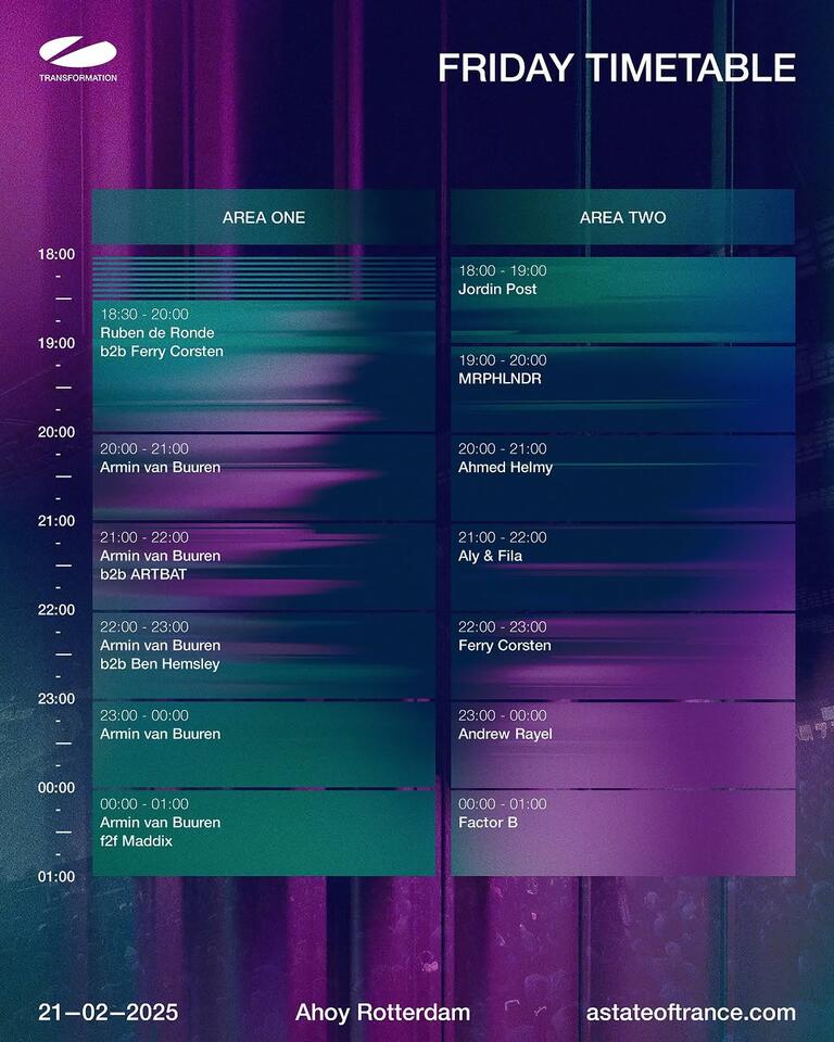 A State of Trance 2025 Set Times and Essential Info - NewsBreak