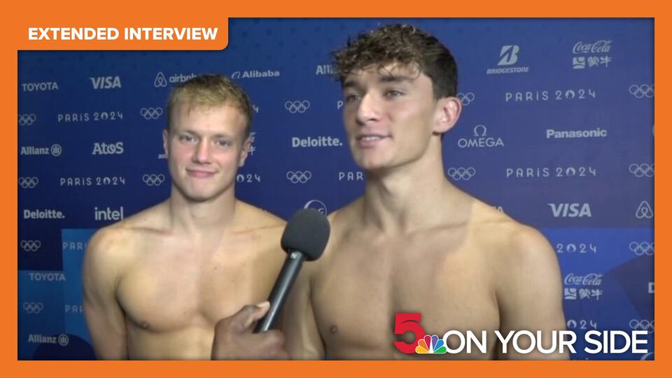 Extended interview: Olympic diver Tyler Downs on synchronized 3-meter springboard final - NewsBreak