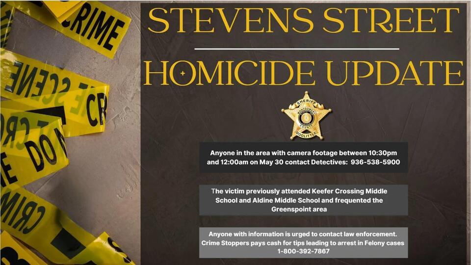 15-Year-Old Identified in New Caney Homicide; Detectives Believe ...