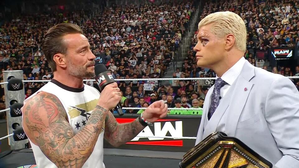WWE Teases Cody Rhodes Title Match With CM Punk on RAW - NewsBreak