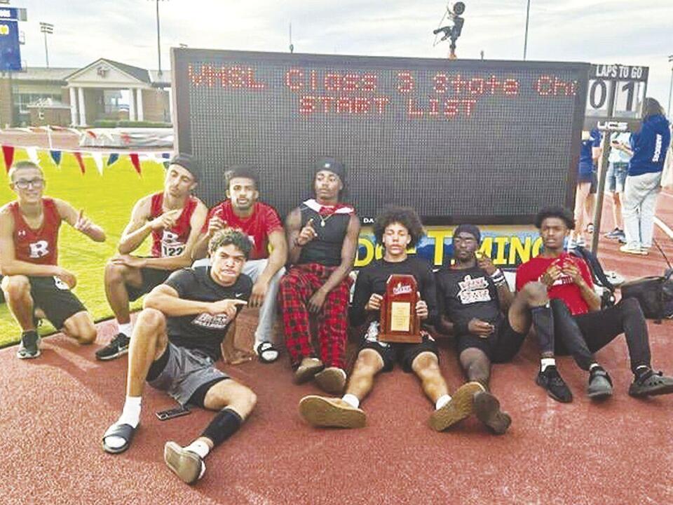 RHS wins Boys Group 3A Track & Field championship