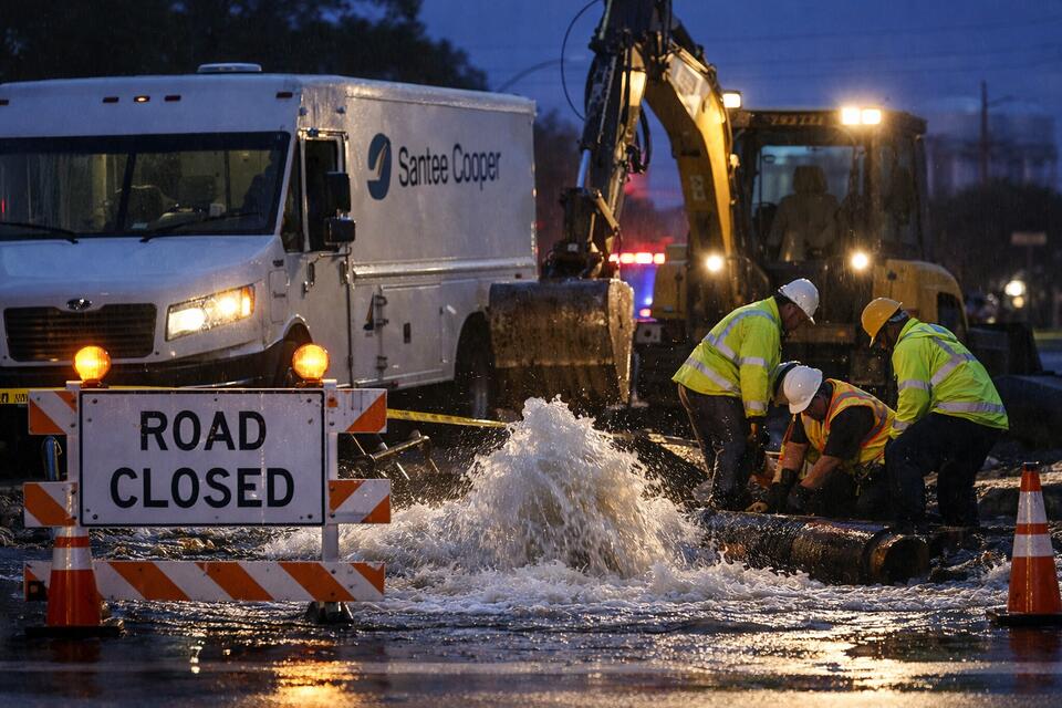 Major Water Line Break in Berkeley County Triggers Conservation Alert ...