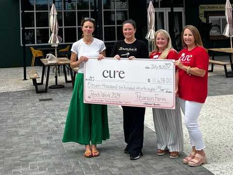 Peachy Success : Pearson Farm Peach Week raises over $11,000 for CURE ...