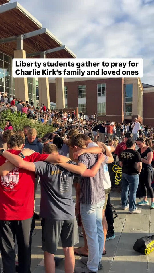 Our hearts are broken as our student body gathered to pray for Charlie ...