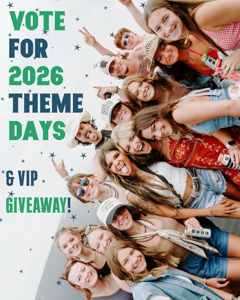 Vote for 2026 Tailgate N’ Tallboys theme days - NewsBreak