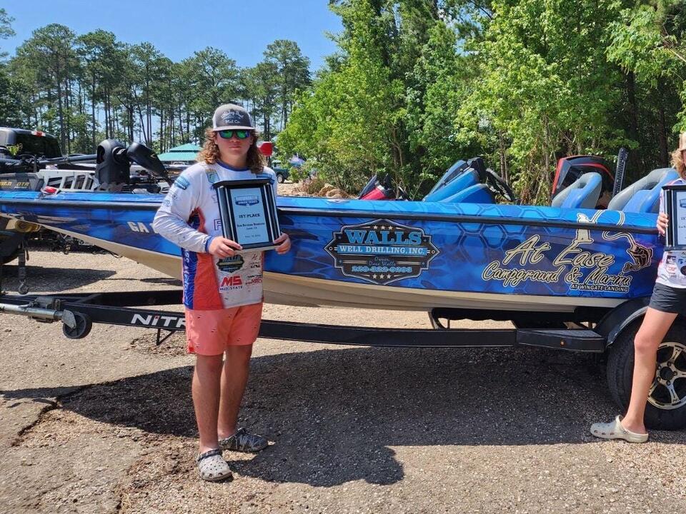 Bainbridge junior angler Drake Walls and co-angler Hunter Shrader win ...