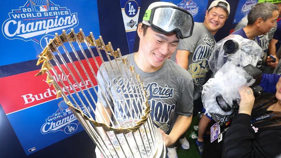 Where Yoshinobu Yamamoto ranks among the last 10 World Series MVPs ...