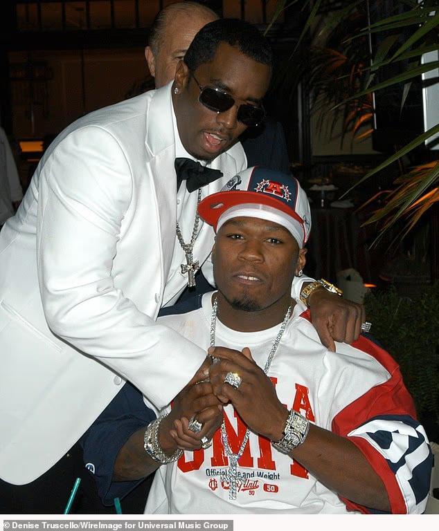 50 Cent takes brutal swipe at 'Cheese Puff' Diddy and longtime rap ...