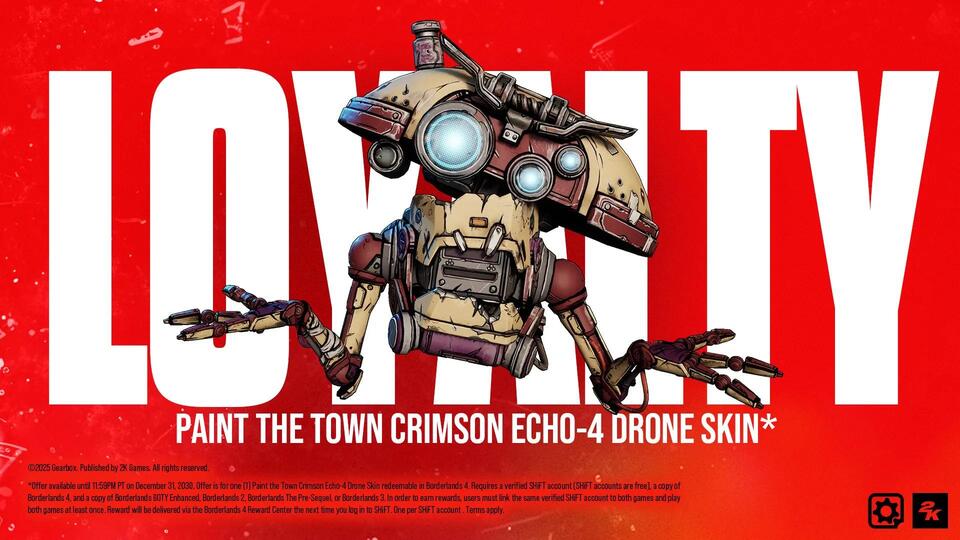 Borderlands 4 Adds Break Free Pack, New ECHO-4 Drone Skins, and Franchise Loyalty Reward - NewsBreak