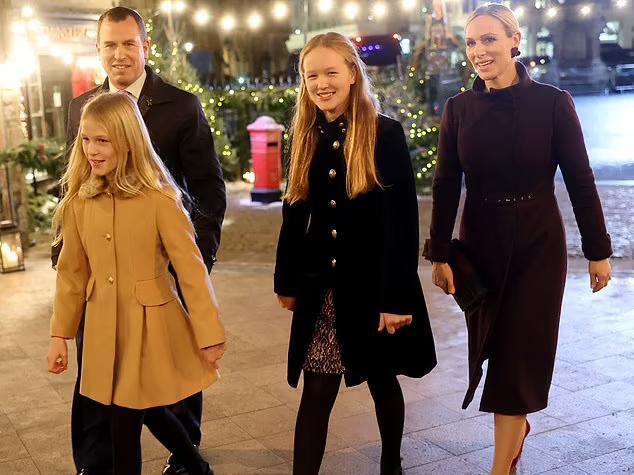 Night out with her nieces! Zara Tindall joins her brother Peter ... Night out with her nieces! Zara Tindall joins her brother Peter ...