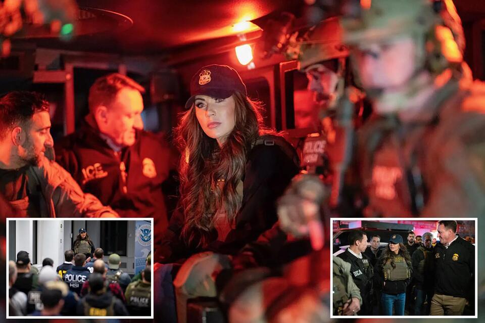 Homeland Security Secretary Kristi Noem joins first ICE raids in NYC as feds pluck ‘dirtbags ...