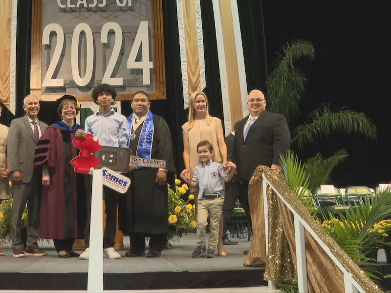 Martin High School student wins Ford truck as part of ‘Drive 4 Sames ...