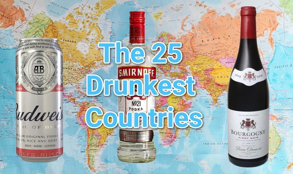 The 25 Drunkest Countries on Earth - NewsBreak