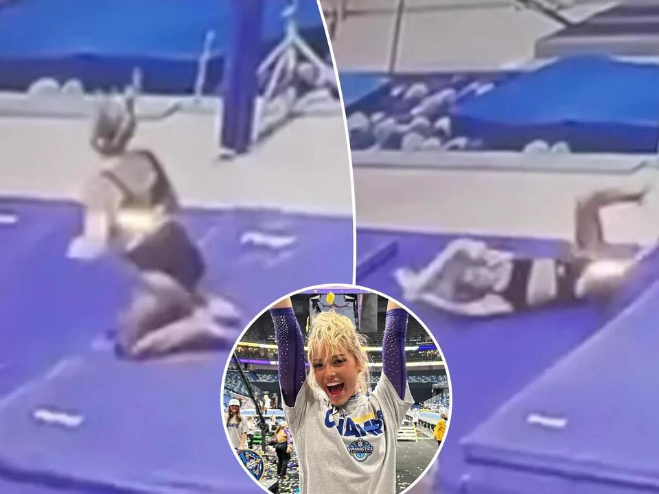 Olivia Dunne posts video of scary gymnastics practice ‘fail’