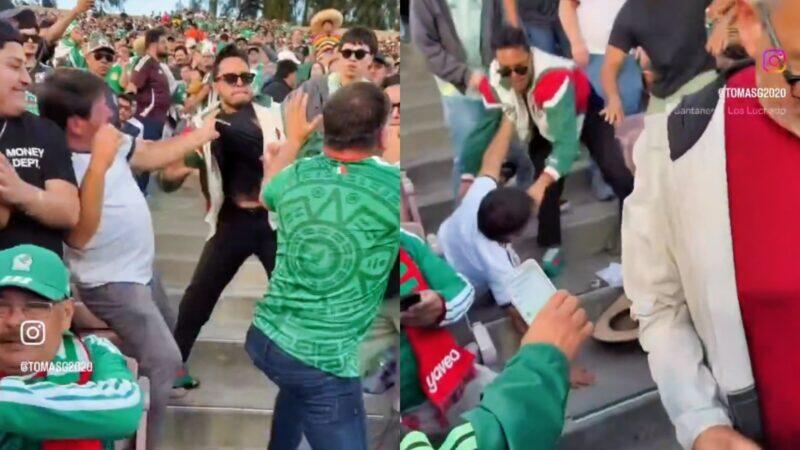 Fists Fly In The Stands As Fans Engage In Massive Brawl During Mexico ...