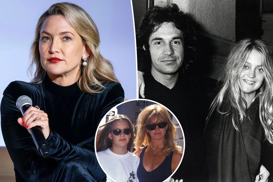 Kate Hudson reveals why she was told to ‘divorce’ parents Goldie Hawn ...