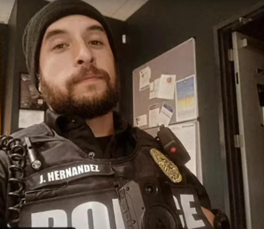 Watch: Candlelight vigil for LCPD Officer Jonah Hernandez - NewsBreak