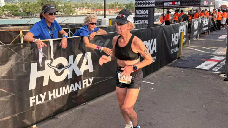 80 year-old Natalie Grabow broke the world record as the oldest woman ...