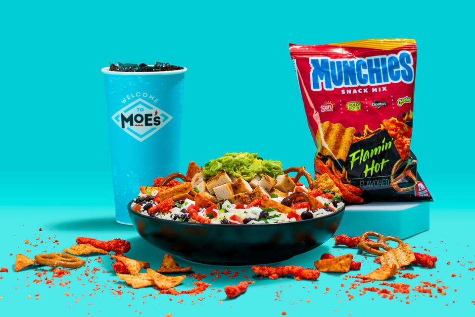 Moe’s Southwest Grill Adds Munchies Flamin’ Hot Snack Mix to Its Menu ...