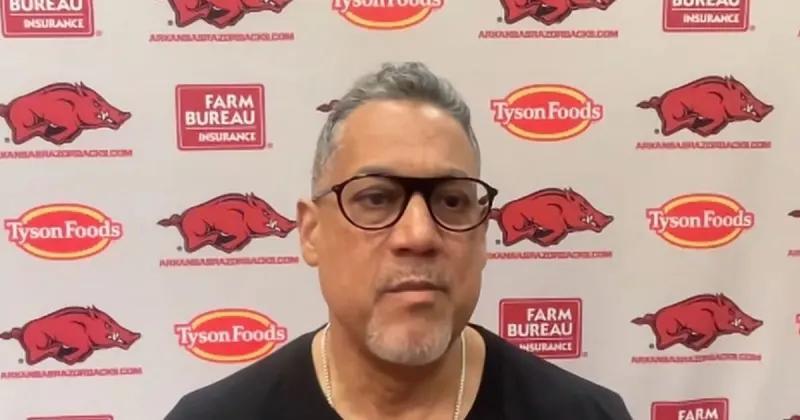 WATCH: Arkansas assistant coach Chuck Martin previews LSU game - NewsBreak
