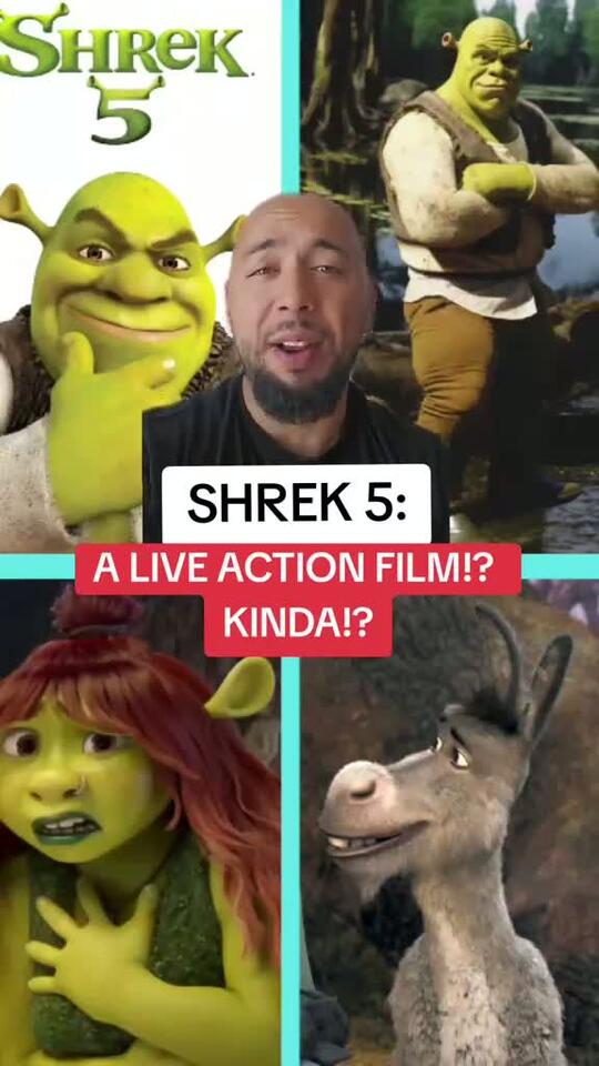 Shrek 5 will be a real world live action film!? let us know how you ...