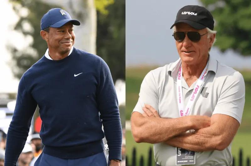 Despite Bad Blood, Greg Norman Gushes Over Tiger Woods’ $500M Golf ...