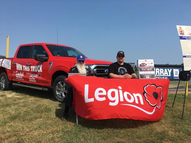Estevan Legion celebrates truck raffle success with 10th annual raffle ...