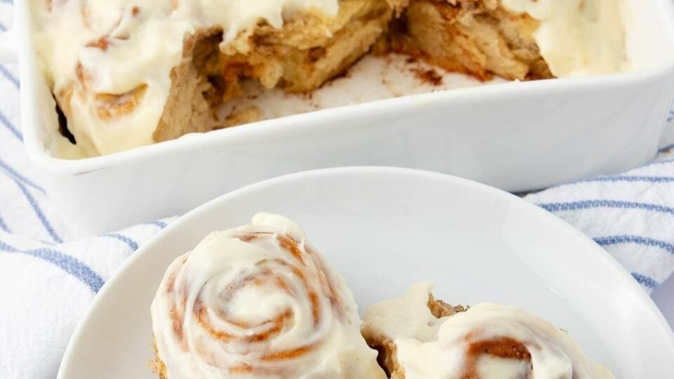 Cinnamon Rolls Done Right: Best Cream Cheese Frosting - NewsBreak