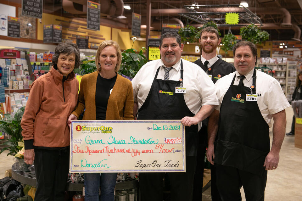 Super One's super impact: Over $10,000 raised for Grand Itasca ...