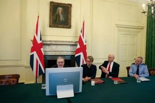 Chief of the Defence Staff Richard Knighton (R) took up his role in ...