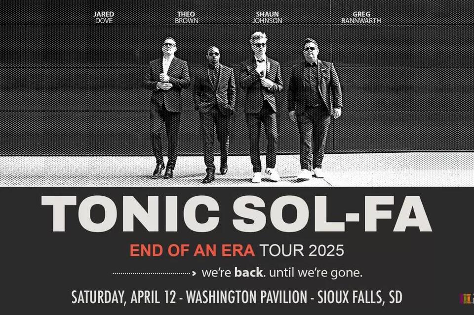 Tonic Sol-Fa’s ‘End of an Era’ Tour Coming to Sioux Falls in April ...