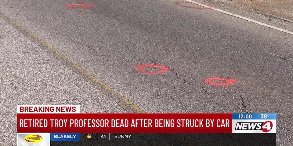 Retired Troy professor dead after being struck by car - NewsBreak