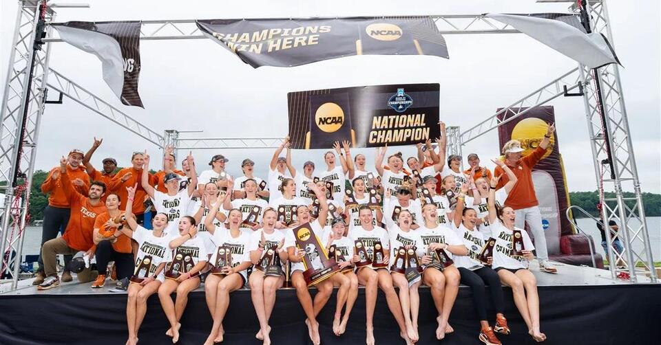 Texas women's rowing wins fourth national title in six years with ...