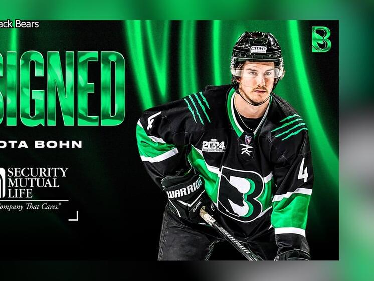 Bohn Resigns With Black Bears For 2024-25
