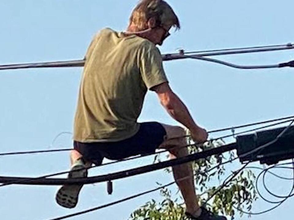 Copper thieves caught on camera 'risking death' to steal utility lines ...