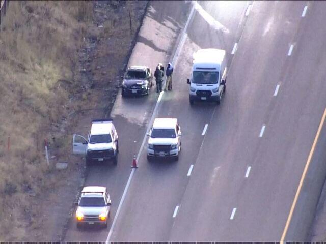 Criminal investigation into car fire on WB I-70 near Genesee exit ...