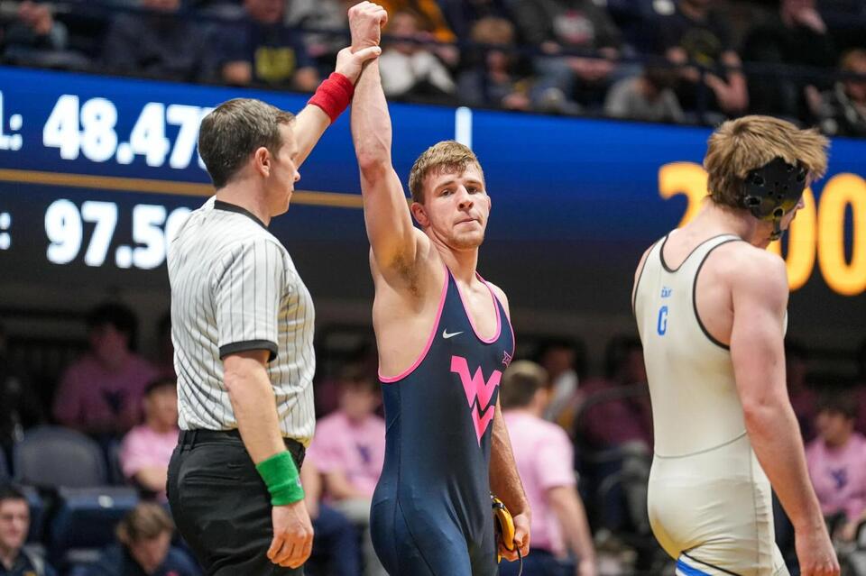West Virginia Wrestling gains two All-Americans at NCAA Championships ...