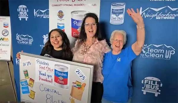 Video: All the contributions this year at the Food Drive trying to turn ...