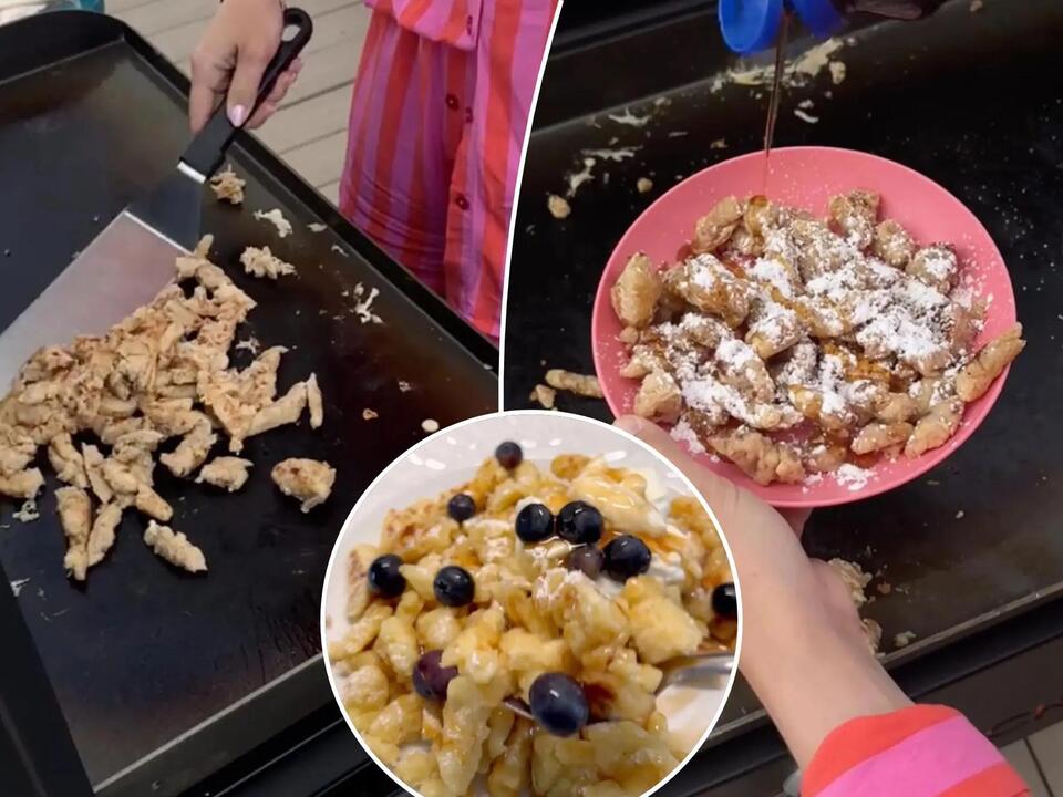 ‘Scrambled pancakes’ hack leads many to cry ‘crime’ while others claim ...