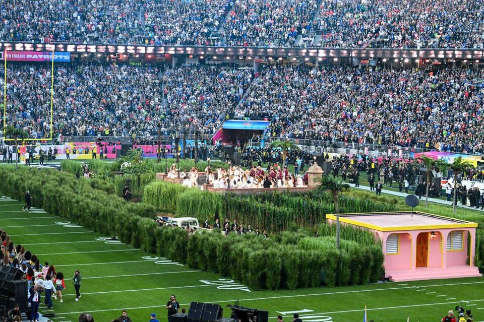 How Much Was The Grass Paid During Bad Bunny’s Super Bowl Halftime Show ...