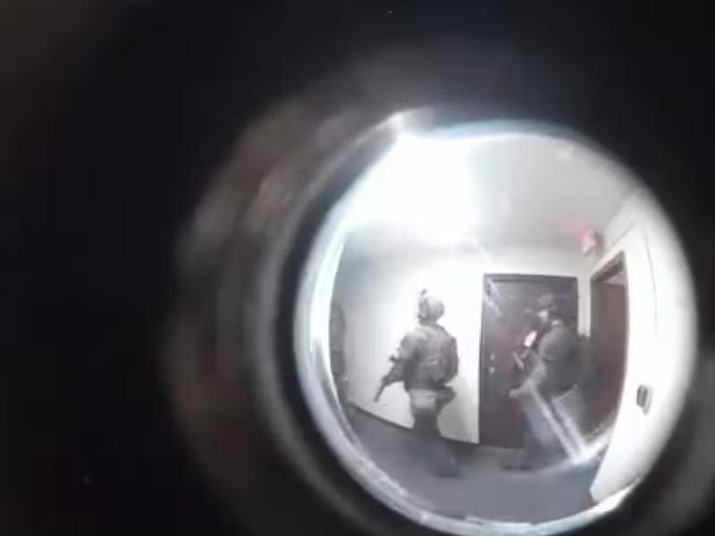 SWAT operation in Moorhead caught on camera