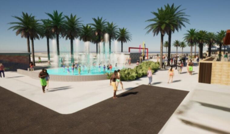 New Splash Pad to Make a Splash at Imperial Beach's Portwood Pier Plaza ...