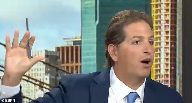 ESPN star issues apology after heated face-off with co-host 'both on ...