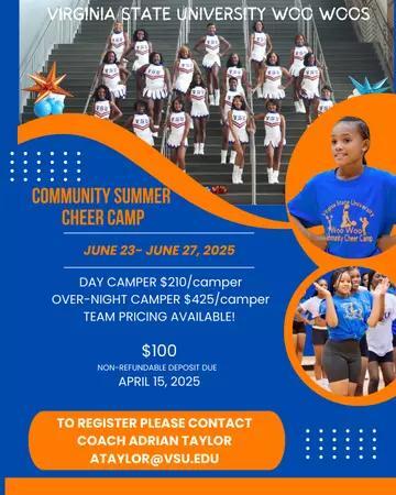 Woo-Woos Announced Their Community Summer Cheer Camp - NewsBreak