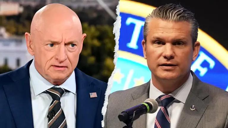 Hegseth rips Mark Kelly’s post about his service: ‘You can’t even ...