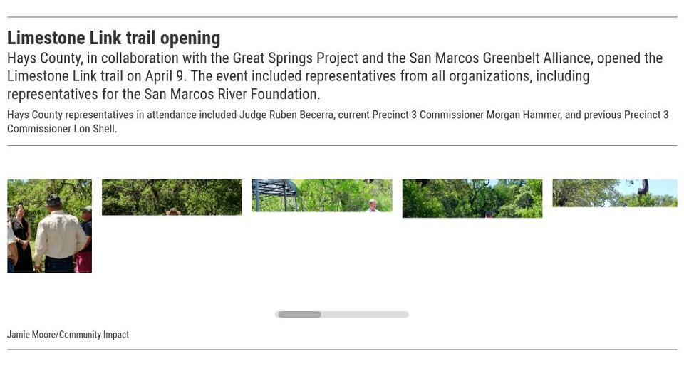 Limestone Link trail opens in Edwards Aquifer Recharge Zone - NewsBreak