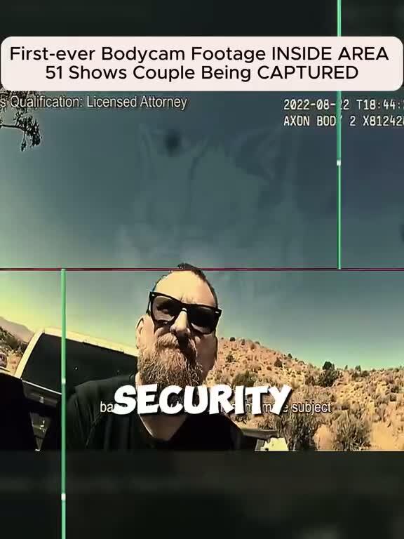 Unbelievable! First-Ever Bodycam Footage Shows Couple Captured in AREA ...
