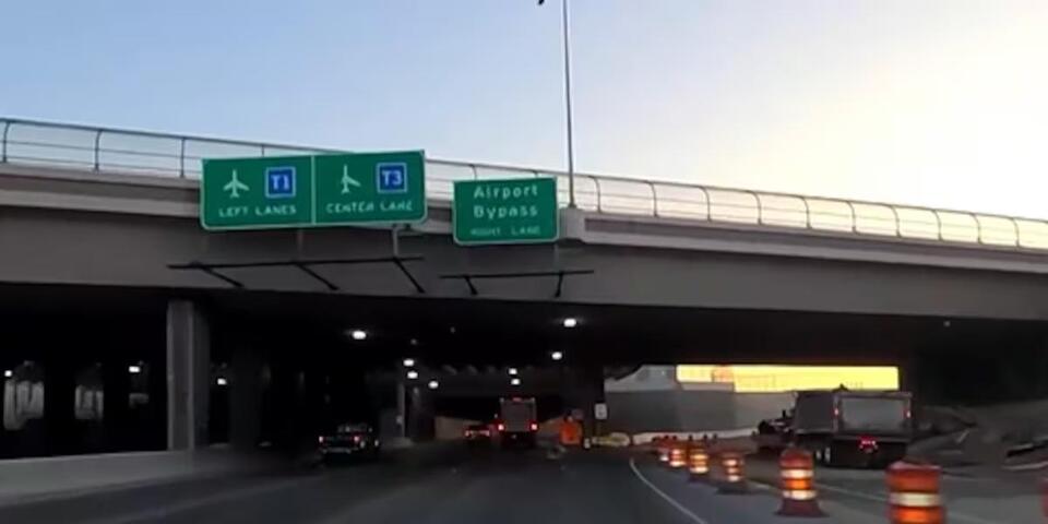 Overnight Las Vegas airport connector ramp closures, lane restrictions ...